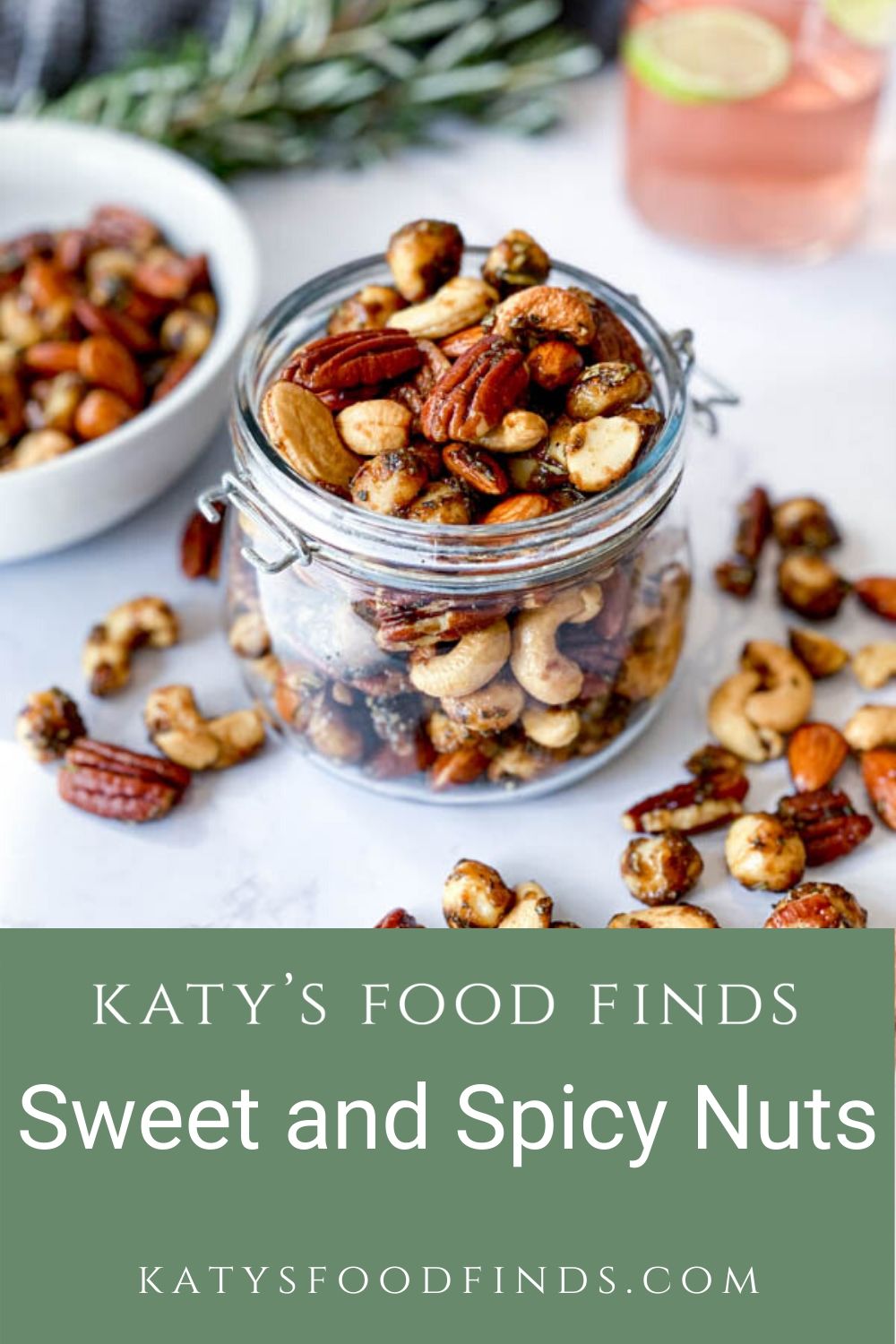 Sweet and Spicy Nuts - Katy's Food Finds