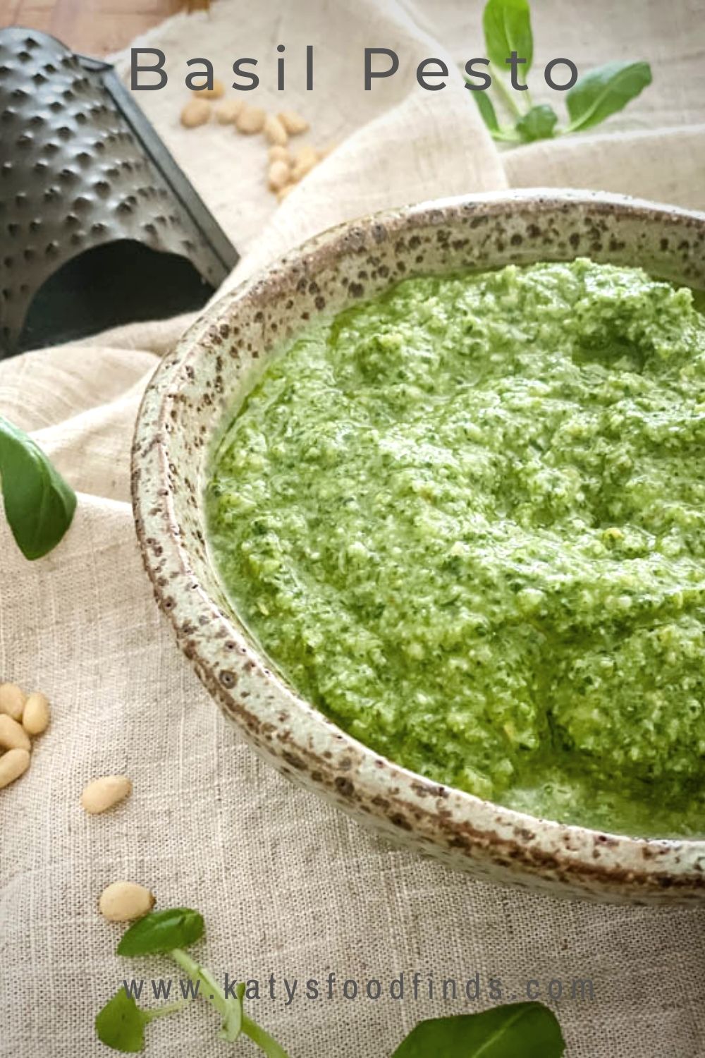 Basil Pesto - Katy's Food Finds