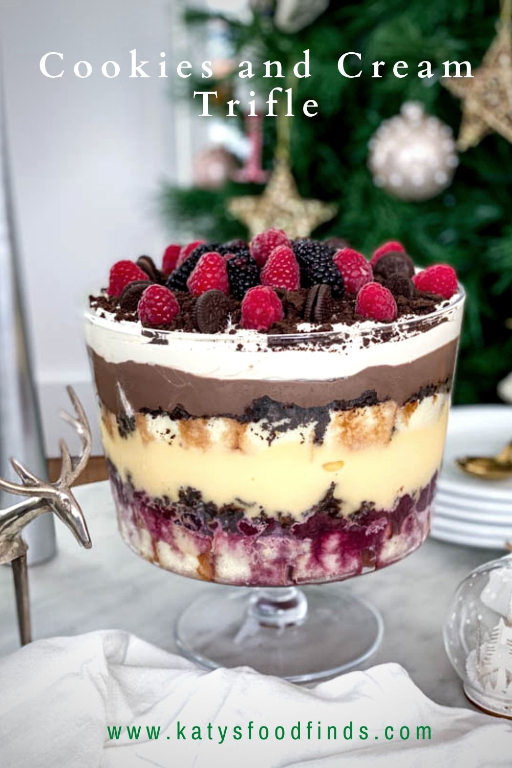 Cookies and Cream Trifle - Katy's Food Finds